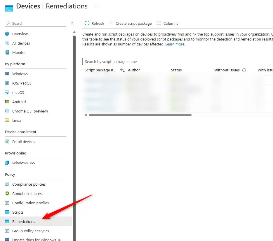 How To Use Intune Remediation Script