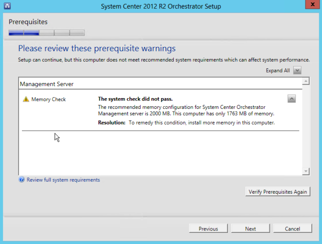 Orchestrator 2012 R2 Installation Guide