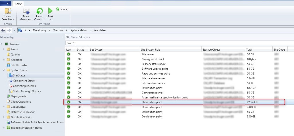 SCCM Distribution Point Installation