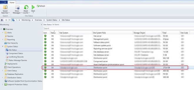 SCCM Distribution Point Installation