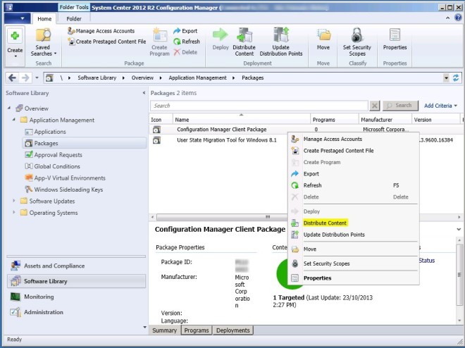 SCCM Distribution Point Installation