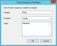 SCCM Collection variables in Task Sequences