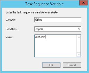 SCCM Collection variables in Task Sequences