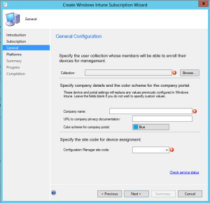 Configuring SCCM 2012 Intune Integration
