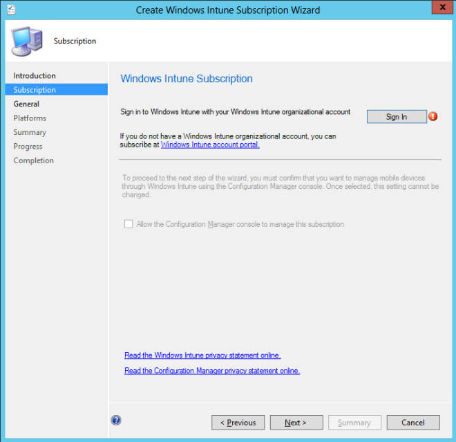 Configuring SCCM 2012 Intune Integration - System Center Dudes