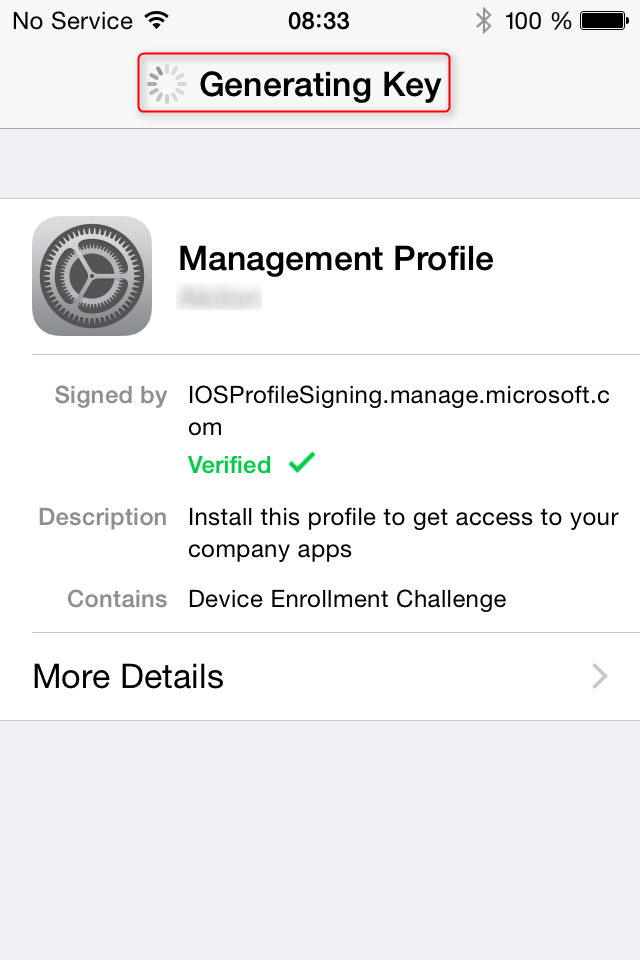 How to enroll an iOS device in SCCM