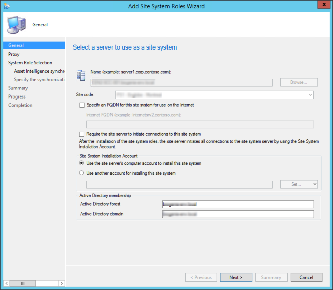 How to install SCCM 2012 R2 Asset Intelligence Synchronization Point ...