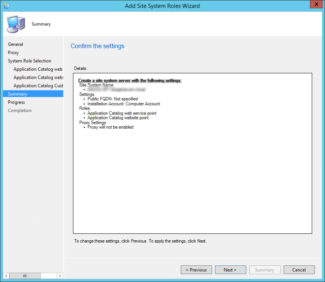 How to install SCCM 2012 Application Catalog