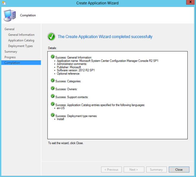 Use the Application Model to Deploy SCCM 2012 Console