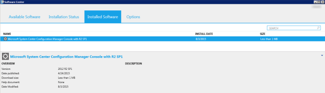 Use the Application Model to Deploy SCCM 2012 Console