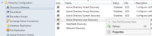 How to configure and enable SCCM Discovery Methods