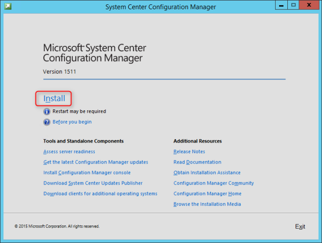 Complete SCCM 1511 Installation Guide - System Center Dudes