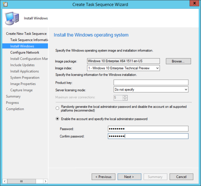 Windows 10 Deployment | Create SCCM Windows 10 Build and Capture Task ...