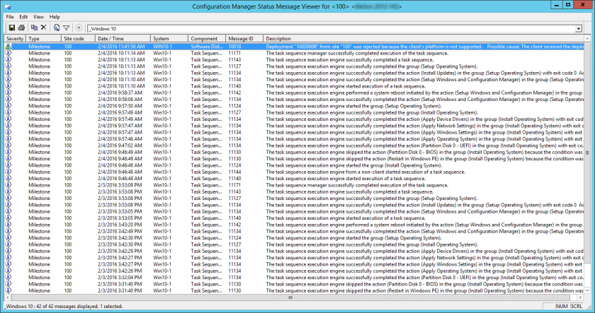 Monitor SCCM Task Sequence Progress | System Center Dudes