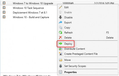 Windows 10 1709 Complete Upgrade Guide using SCCM