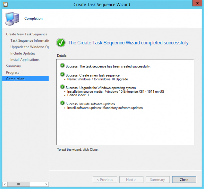 Deploy Windows 7 To Windows 10 With Sccm Task Sequence Upgrade 2014