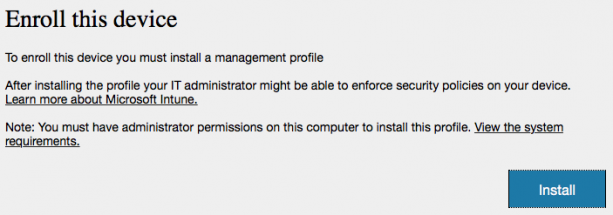 How to install Microsoft Intune Client for MAC OSX - System Center Dudes