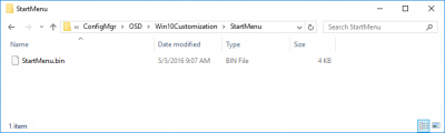 SCCM Windows 10 Customization using Task Sequences