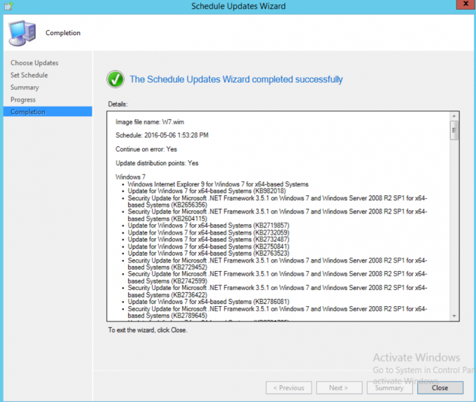 Inject Software Updates in your WIM using SCCM Offline Servicing ...
