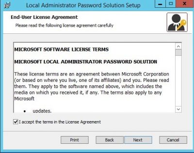How to install Local Administrator Password Solution (LAPS)