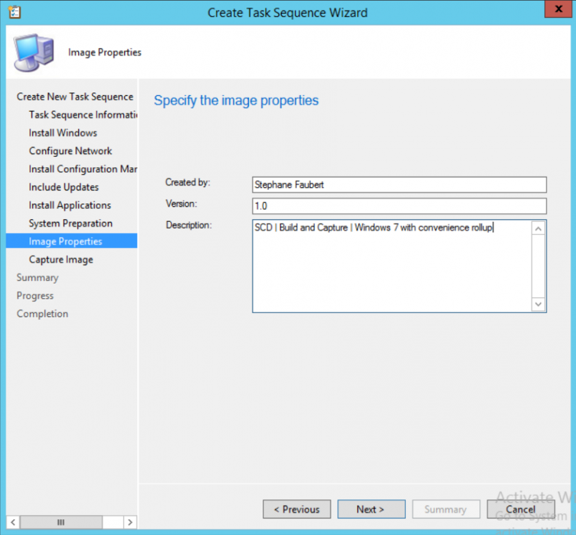 SCCM Windows 7 Convenience Rollup Image Creation