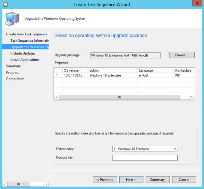 Upgrade Windows 10 Using Sccm Task Sequence