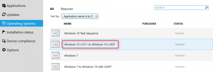 Upgrade Windows 10 using SCCM Task Sequence - System Center Dudes