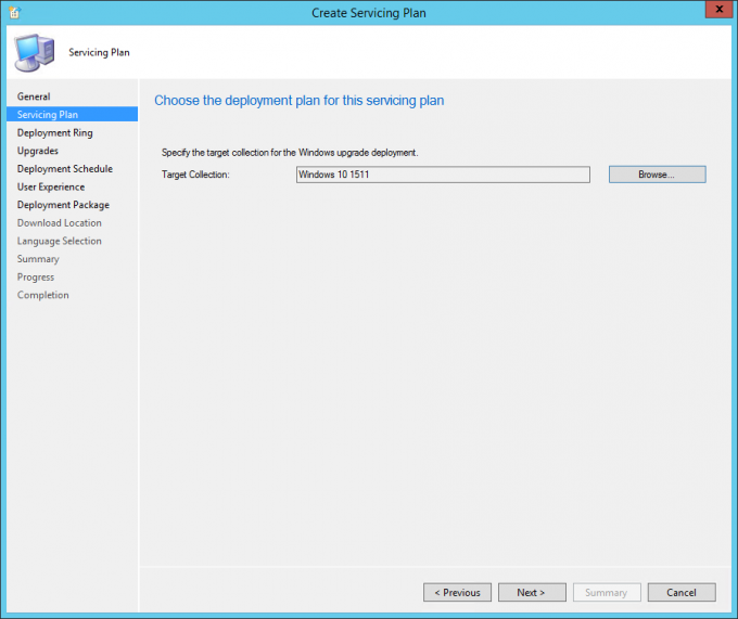 Upgrade Windows 10 using SCCM Servicing Plans Upgrade Windows 10 using SCCM Servicing Plans