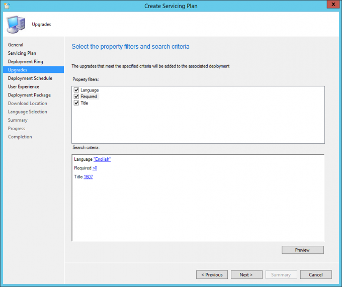 Upgrade Windows 10 using SCCM Servicing Plans Upgrade Windows 10 using SCCM Servicing Plans