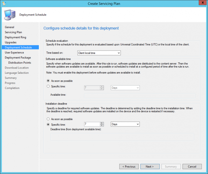 Upgrade Windows 10 using SCCM Servicing Plans Upgrade Windows 10 using SCCM Servicing Plans