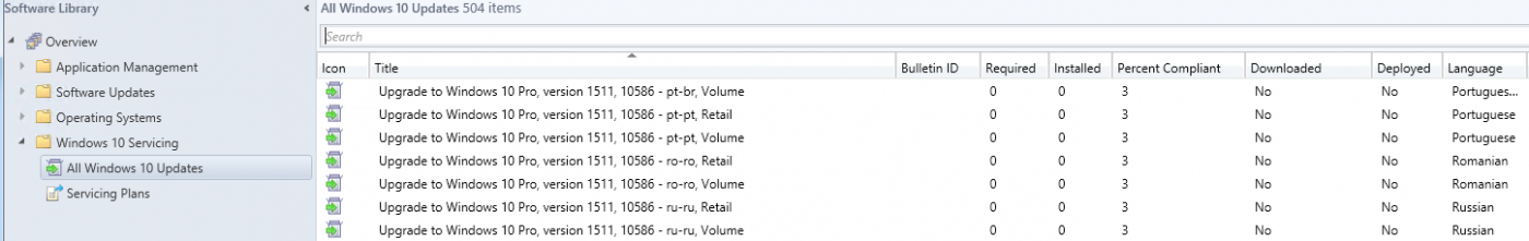 Upgrade Windows 10 using SCCM Servicing Plans - System Center Dudes