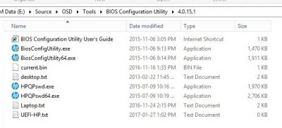 BIOS UEFI Conversion using SCCM Task Sequence