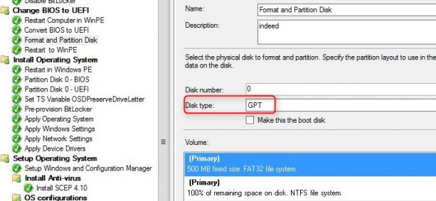 Bios Uefi Conversion Using Sccm Task Sequence
