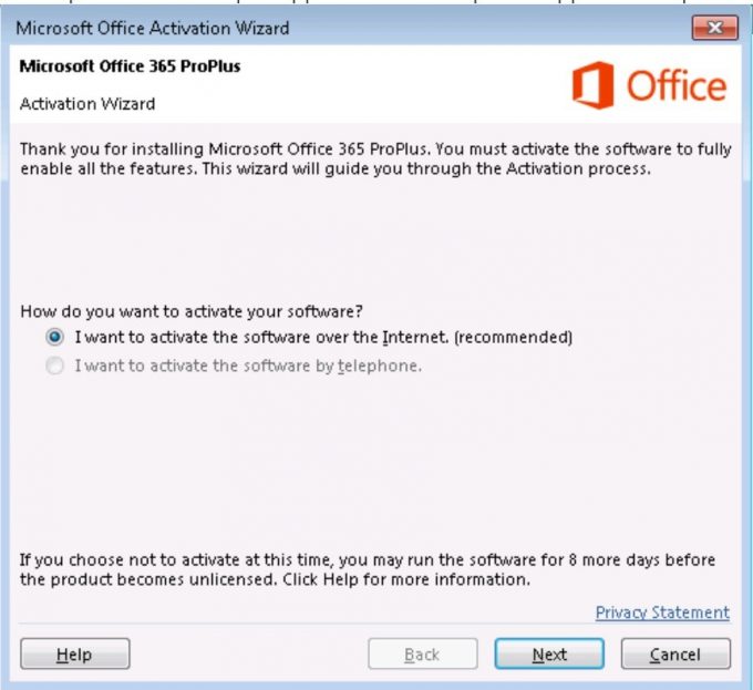 Office 365 2016 Activation Problem after Upgrade from Office 365 2013 ...