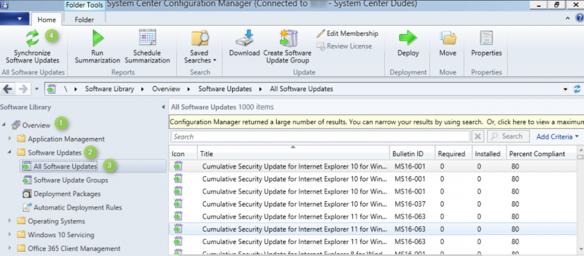 SCCM Add Microsoft Update Catalog to WSUS Server