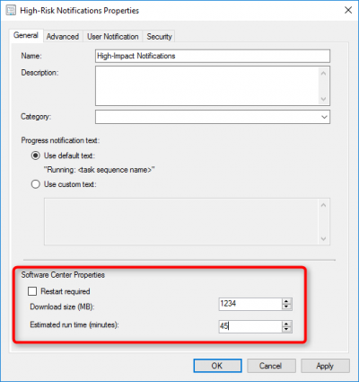 Configure High-Impact Task Sequence Settings in SCCM 1702 - System Center Dudes