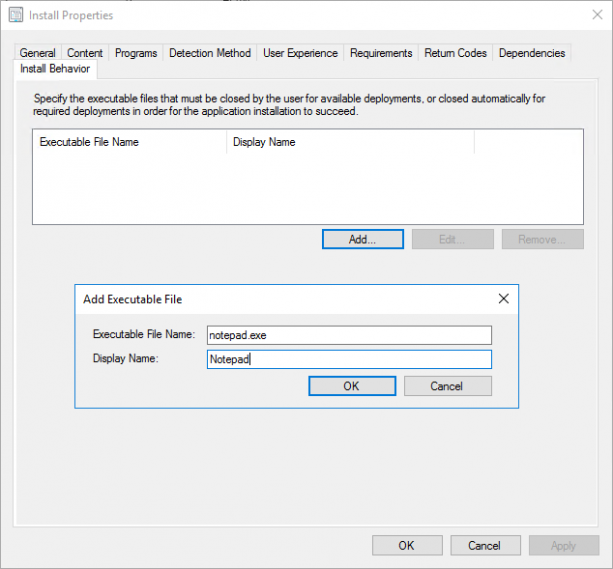 Enable and Configure SCCM Install Behavior for Applications - System Center Dudes