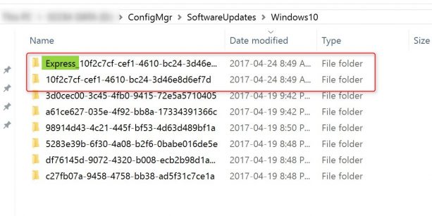 SCCM Express Installation Files for Windows 10 Updates - System Center ...