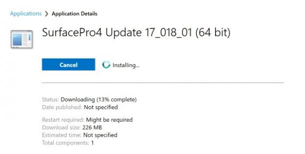 Update Microsoft Surface Firmware using SCCM