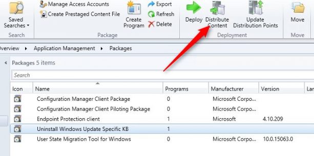 Uninstall Windows Update using SCCM - System Center Dudes