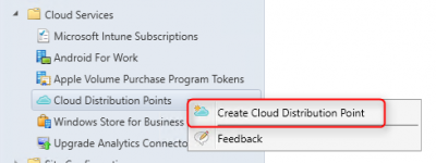 How to install an SCCM Cloud Distribution Point