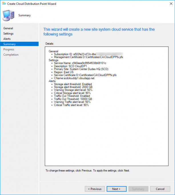 How to install an SCCM Cloud Distribution Point