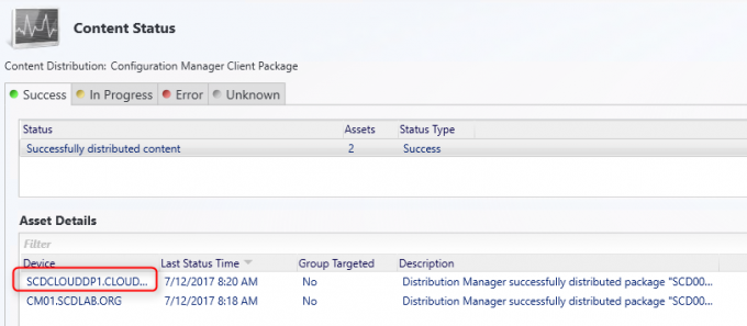 How to install an SCCM Cloud Distribution Point