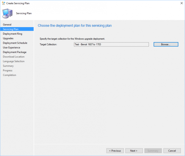Upgrade Windows 1607 to Windows 1703 using SCCM Servicing Plans - System Center Dudes