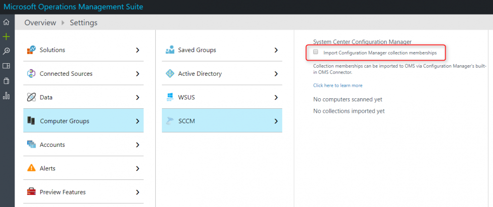 How to Configure the SCCM OMS Connector | System Center Dudes