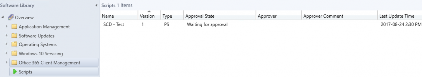 Deploy Powershell Scripts Using Sccm 1706 9152