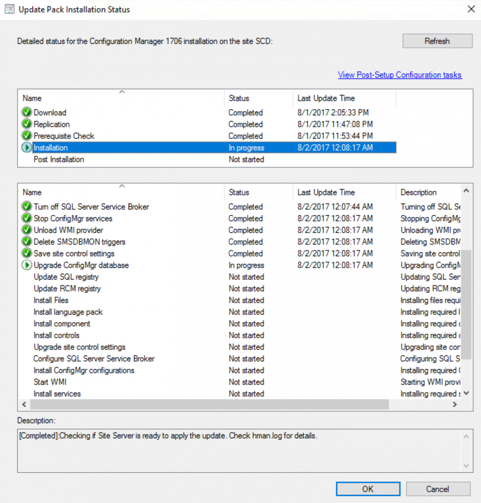 Step-by-Step SCCM 1706 Upgrade Guide