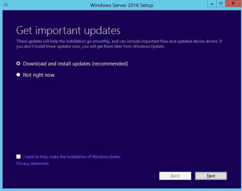 In-place OS upgrade for SCCM site server
