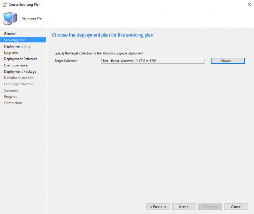 Windows 10 1709 Complete Upgrade Guide using SCCM
