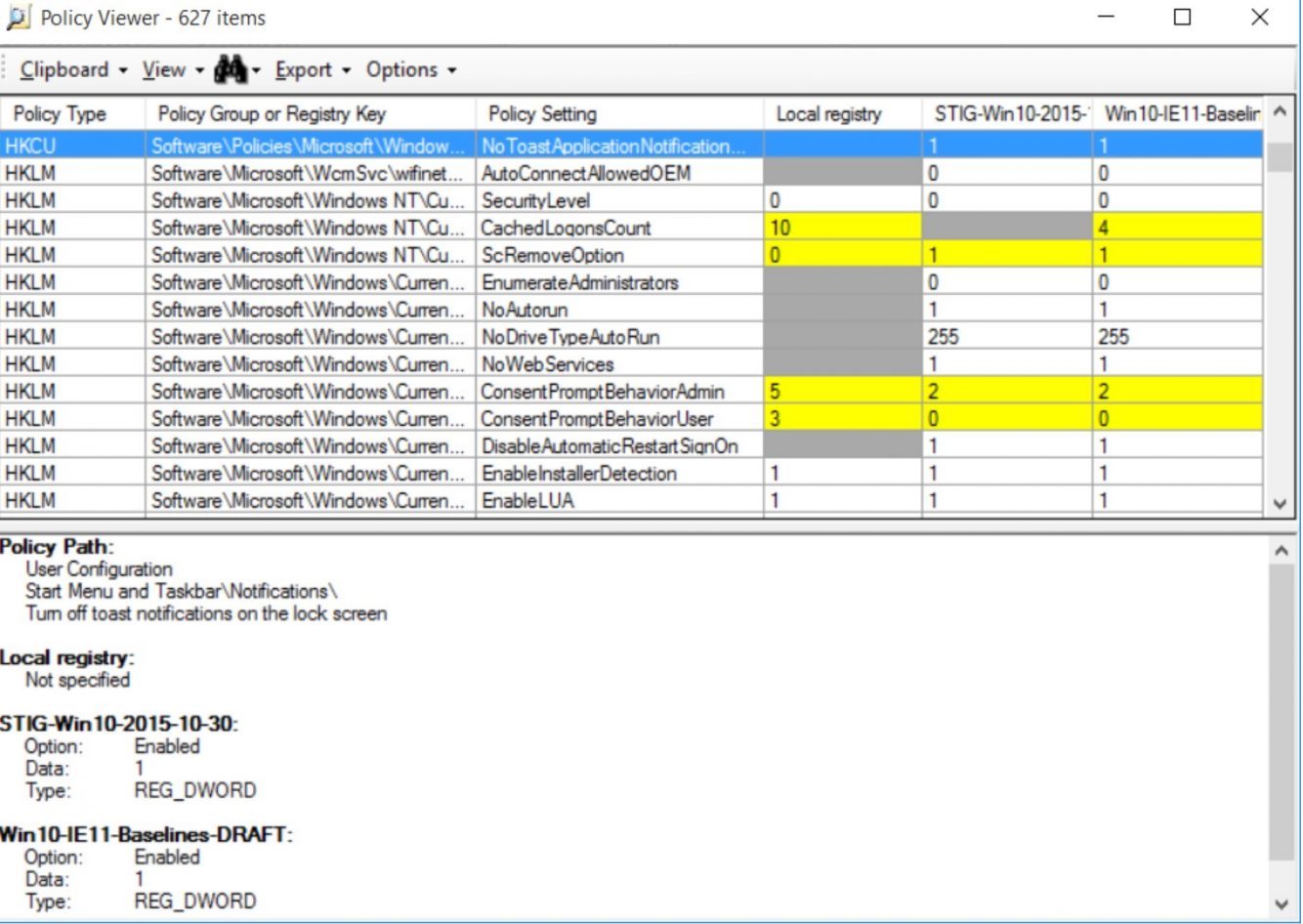 How to use the Windows 10 Security baseline | System Center Dudes